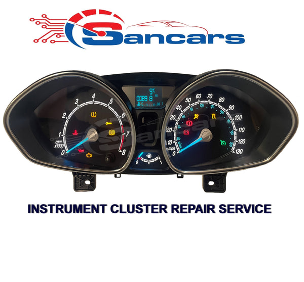 FORD FIESTA MK7.5 INSTRUMENT CLUSTER REPAIR SERVICE C1BT-10849 - Sancars